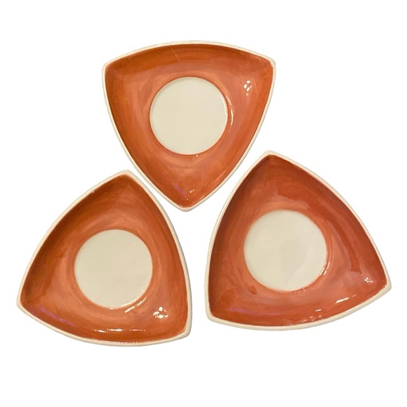 Pier 1 | Dining | 3 Pier Imports Tricorne Mandarin Orange 45 Appetizer ...